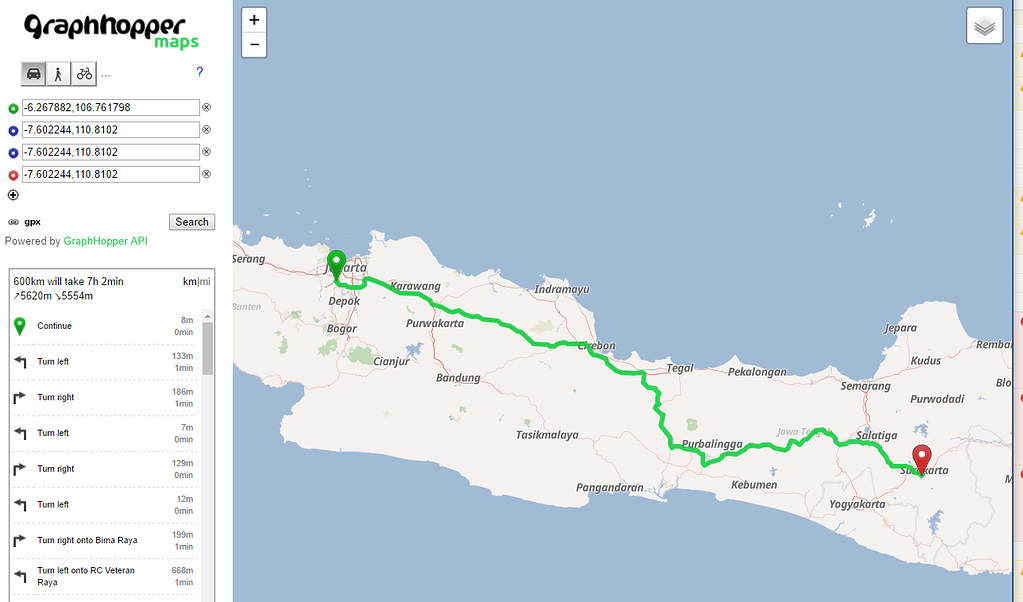 Inconsistent travel time in Graphopper editor and maps - Route Optimization API - GraphHopper Forum