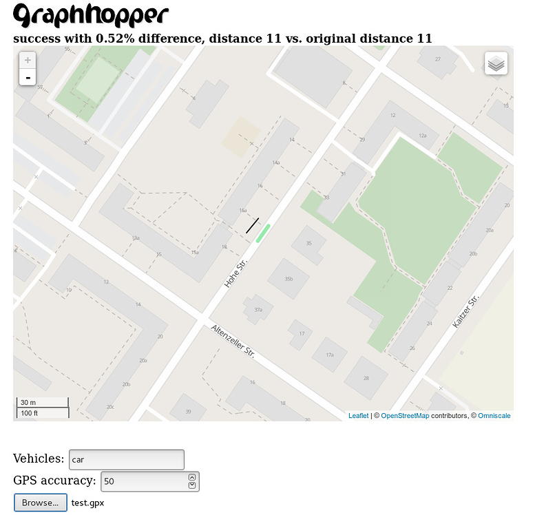 Problems with "Invalid input" in Map Matching API - Directions API - GraphHopper Forum