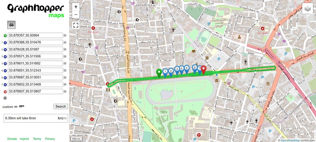Map matching via URL just like Route - Map Matching - GraphHopper Forum