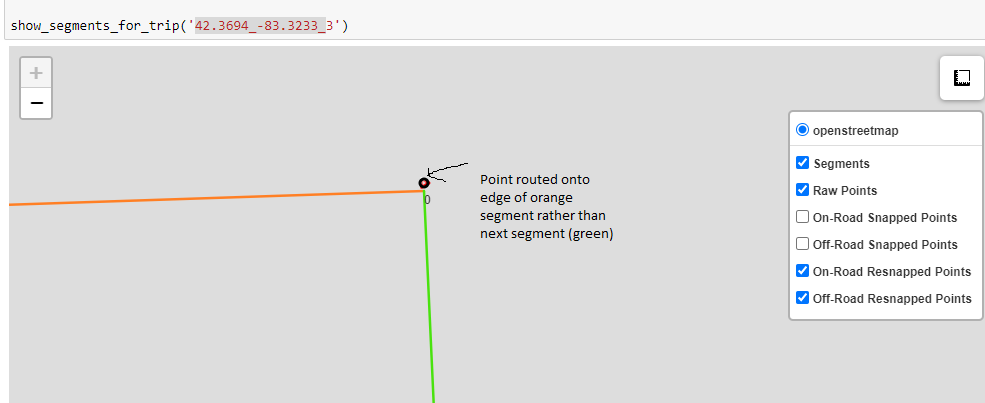 Map matching on a junction node chooses wrong edge with almost 0 distance overlap - Map Matching ...