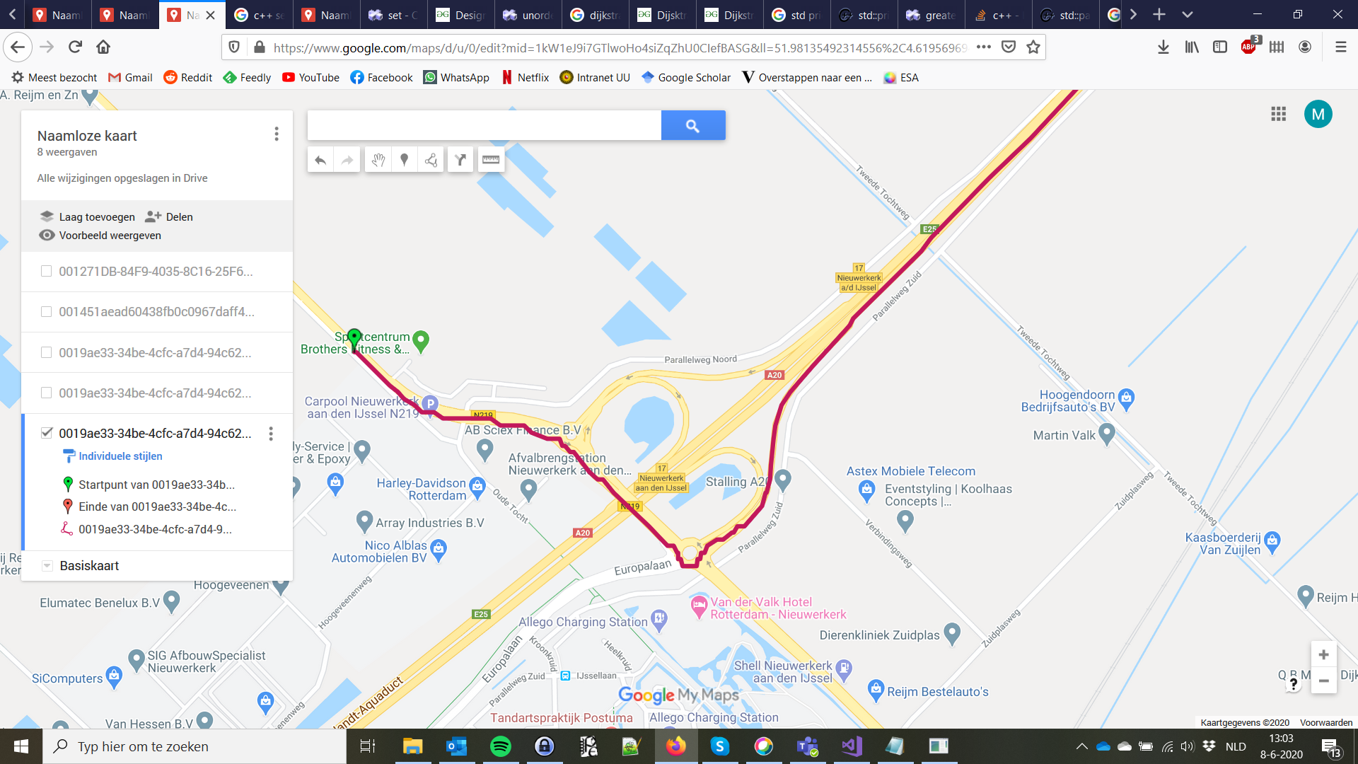 Mapmatch Output Does Not Lie On Osm Graph Map Matching Graphhopper Forum